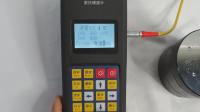 里博仪器leeb里氏硬度计打印型配C型冲击装置的操作视频
