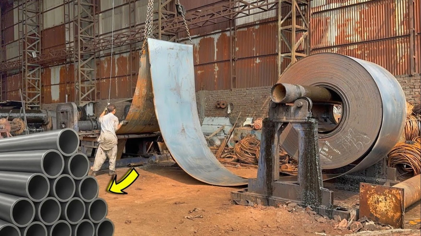 不锈钢管的制造方法 最令人惊叹的管道生产