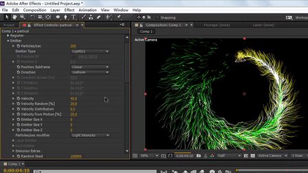 AE教程:用Particular制作粒子光线效果【After Effects 教程】