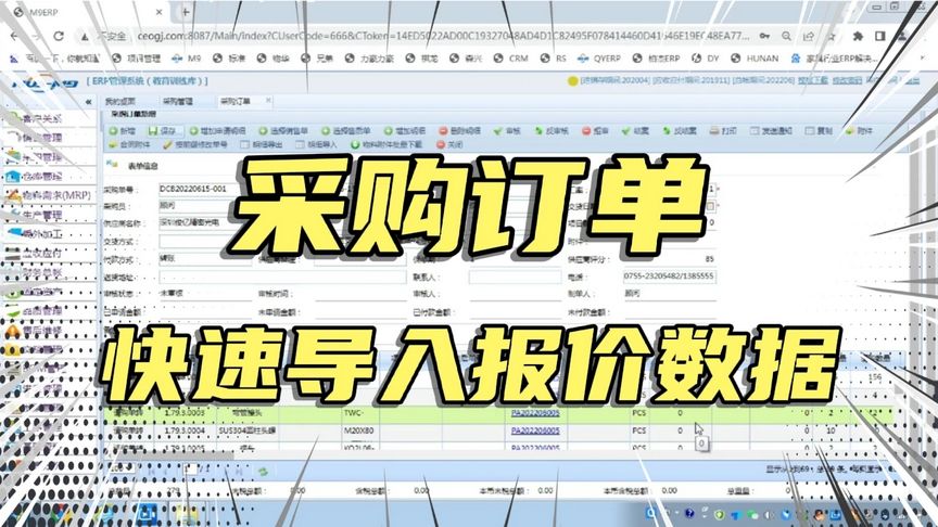 非标件采购订单,如何批量导入价格,提升采购管理效率