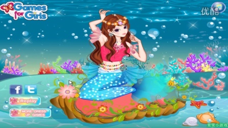 芭比公主之美人鱼★可爱海洋美人鱼 美人鱼动画片