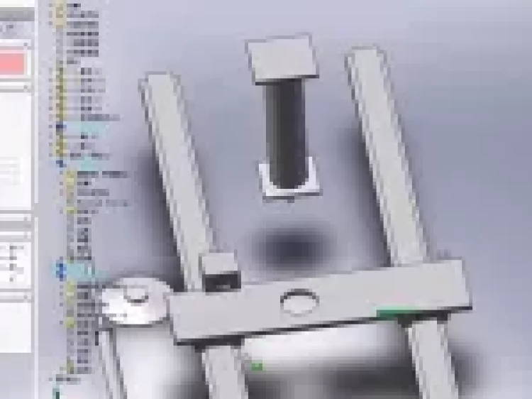 Solidworks动画制作教程 吸盘移动