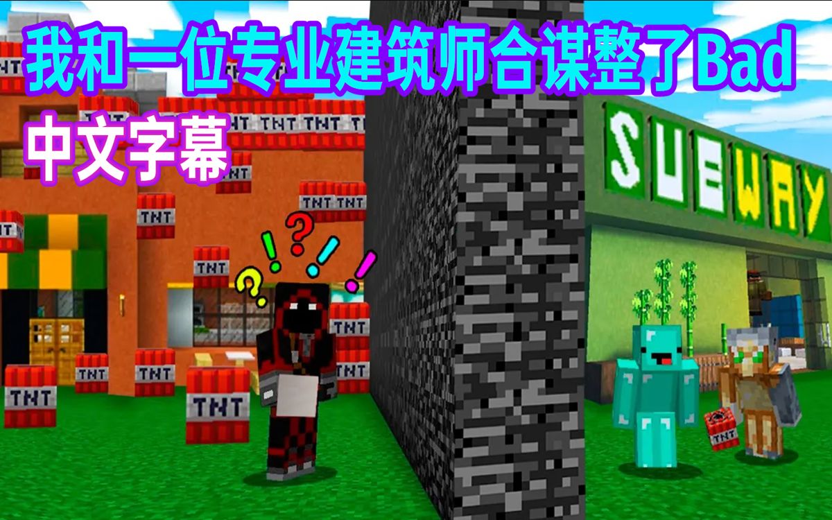 【MCYT/Skeppy/中文字幕】我和一位专业建筑师合谋整了Bad