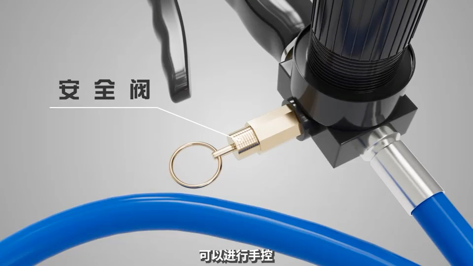 手提式氧气吸入器及喷射鼻咽通气道使用方法