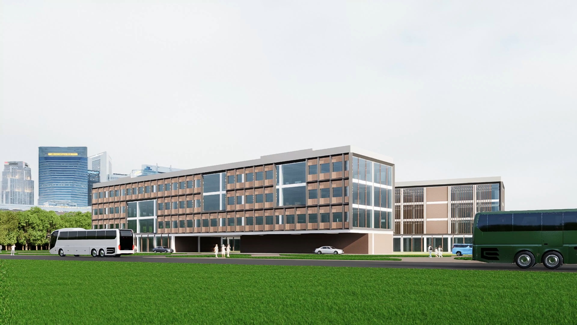 综合办公楼建筑设计