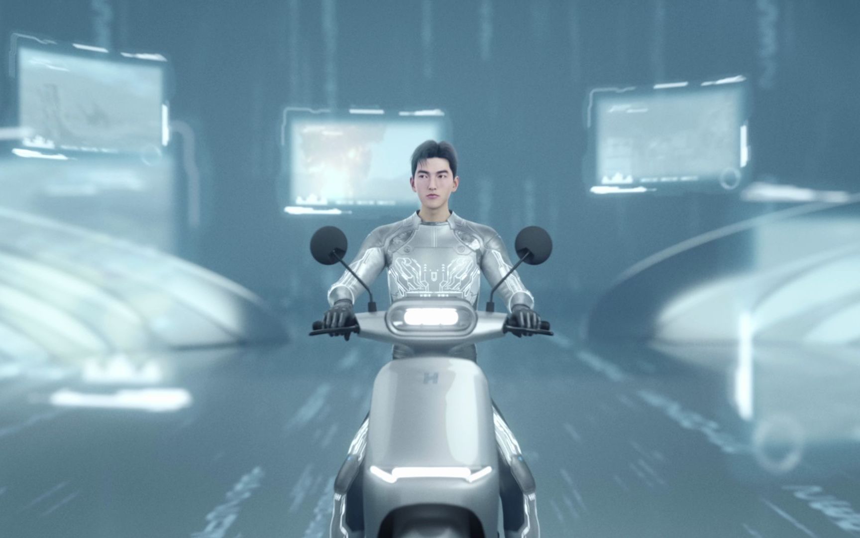 以智能之名,守护美好骑行,我是哈啰图灵(HI-TURING),来自元宇宙。11...