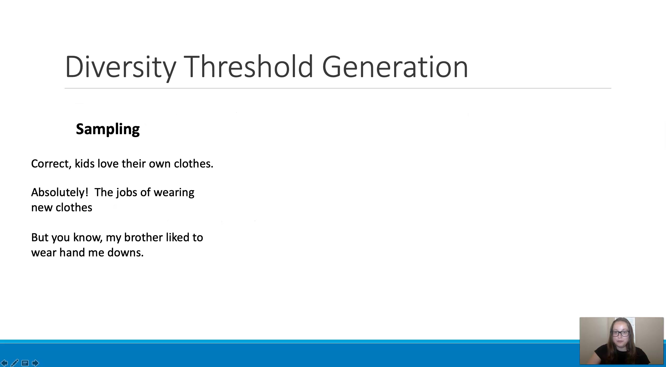 自然语言推理对话中的语义多样性