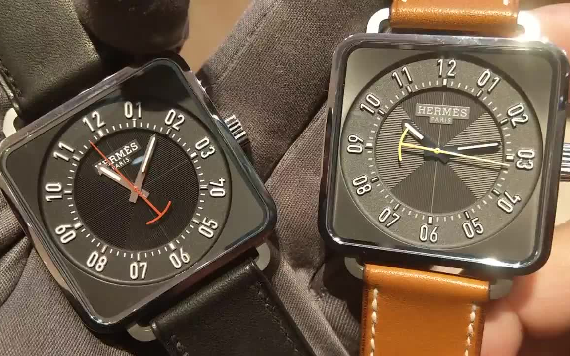 【SIHH2018 最佳设计 】Hermes 爱马仕 Carré H 腕表