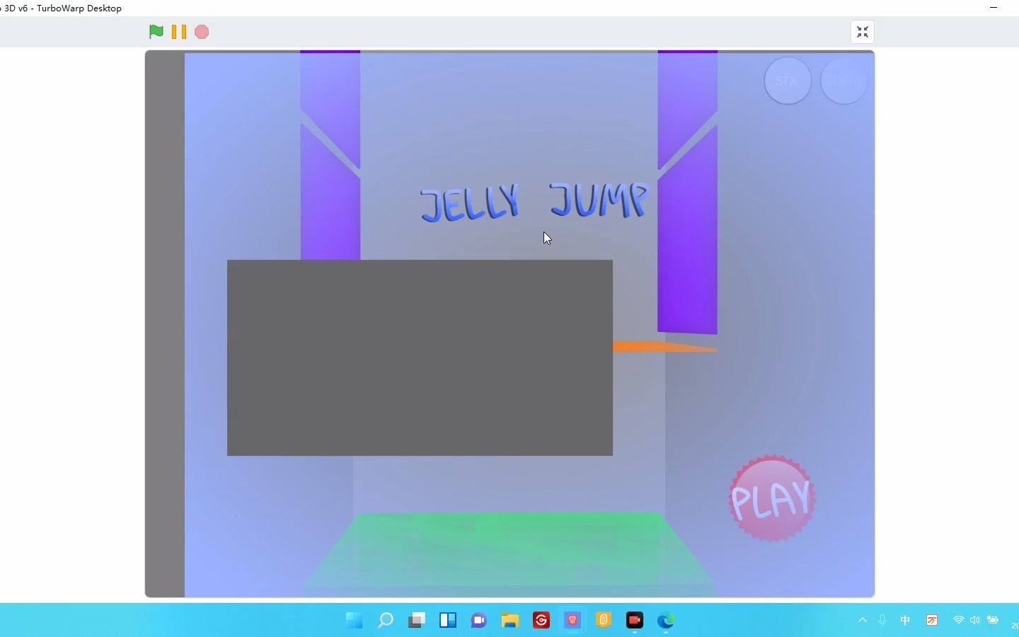 国外大佬用scratch做的果冻跳跃
