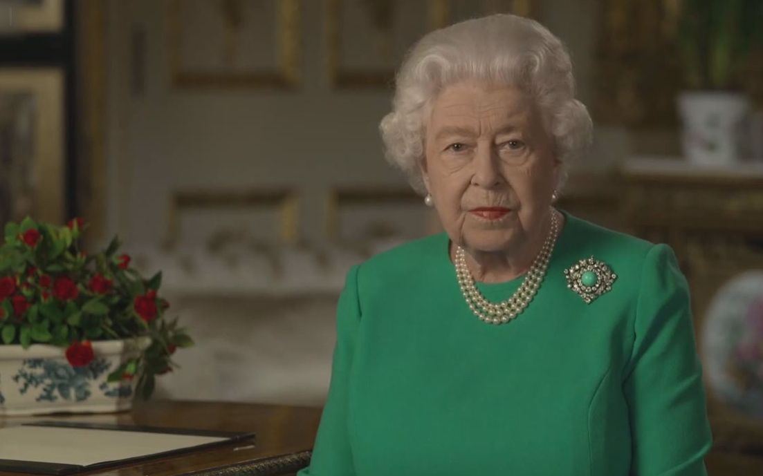 英国女王发表抗疫演讲双语全程:我们将胜利,我们将再会