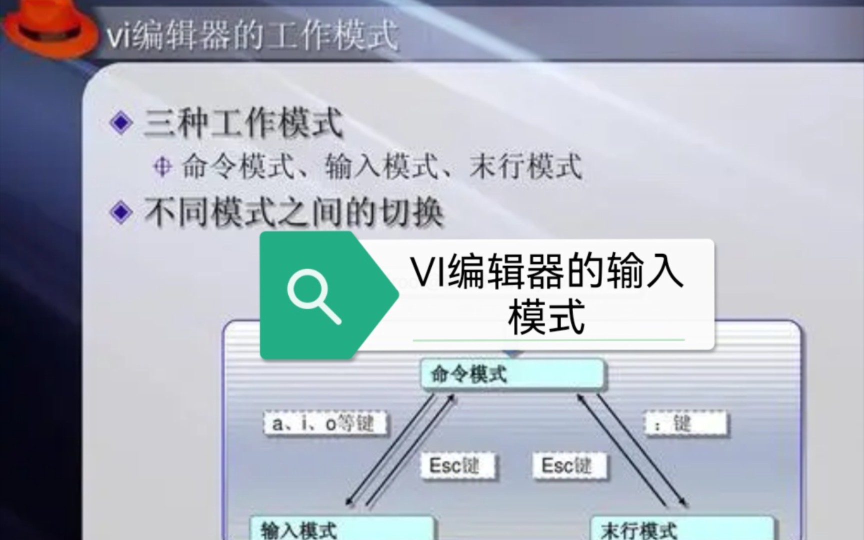 【Linux自习室】Vi编辑器输入模式的进入