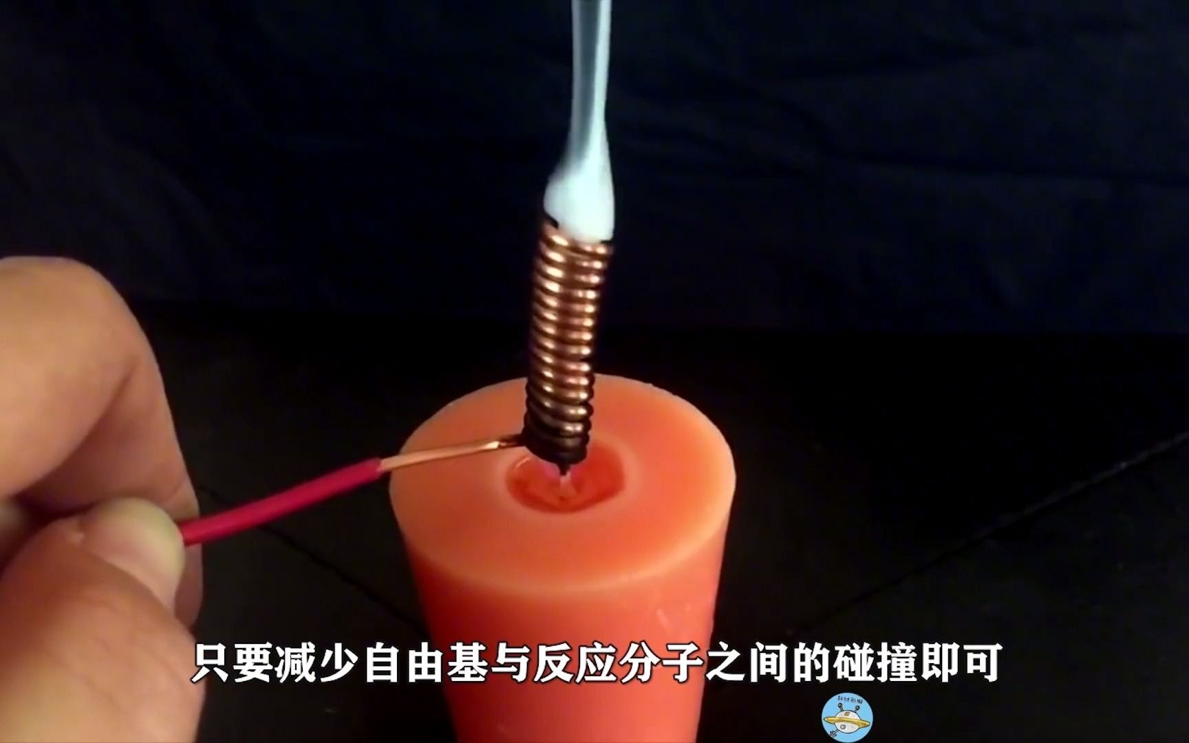 壁器效应是什么?将铜线圈盖在蜡烛上,有趣的现象发生了