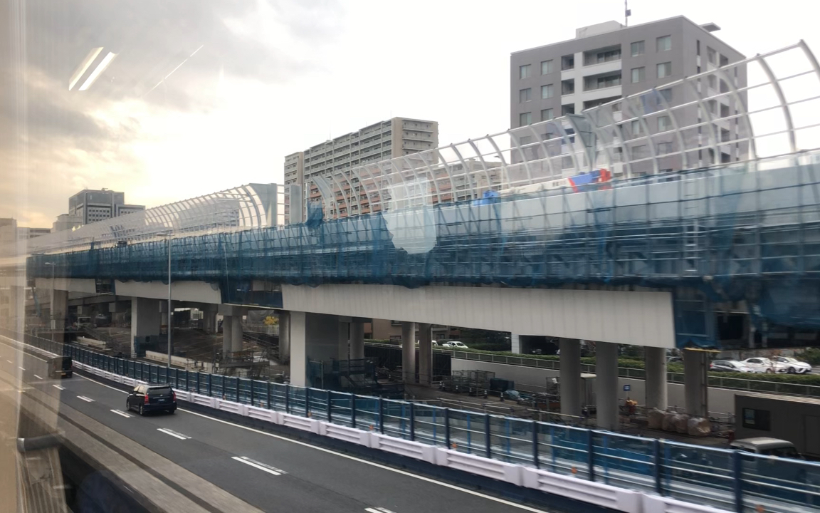 【4K】【东京】日本东京单轨电车羽田线随拍