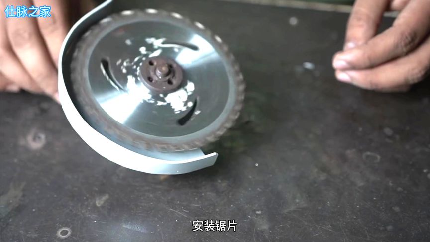 仕脉之家:角磨机改电动,实现任意角度切割打磨、拆下后还可钻孔