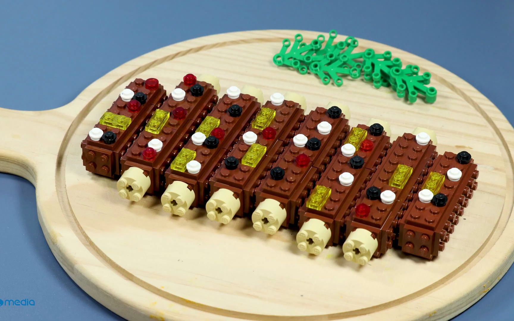 【定格动画】乐高烧烤排骨