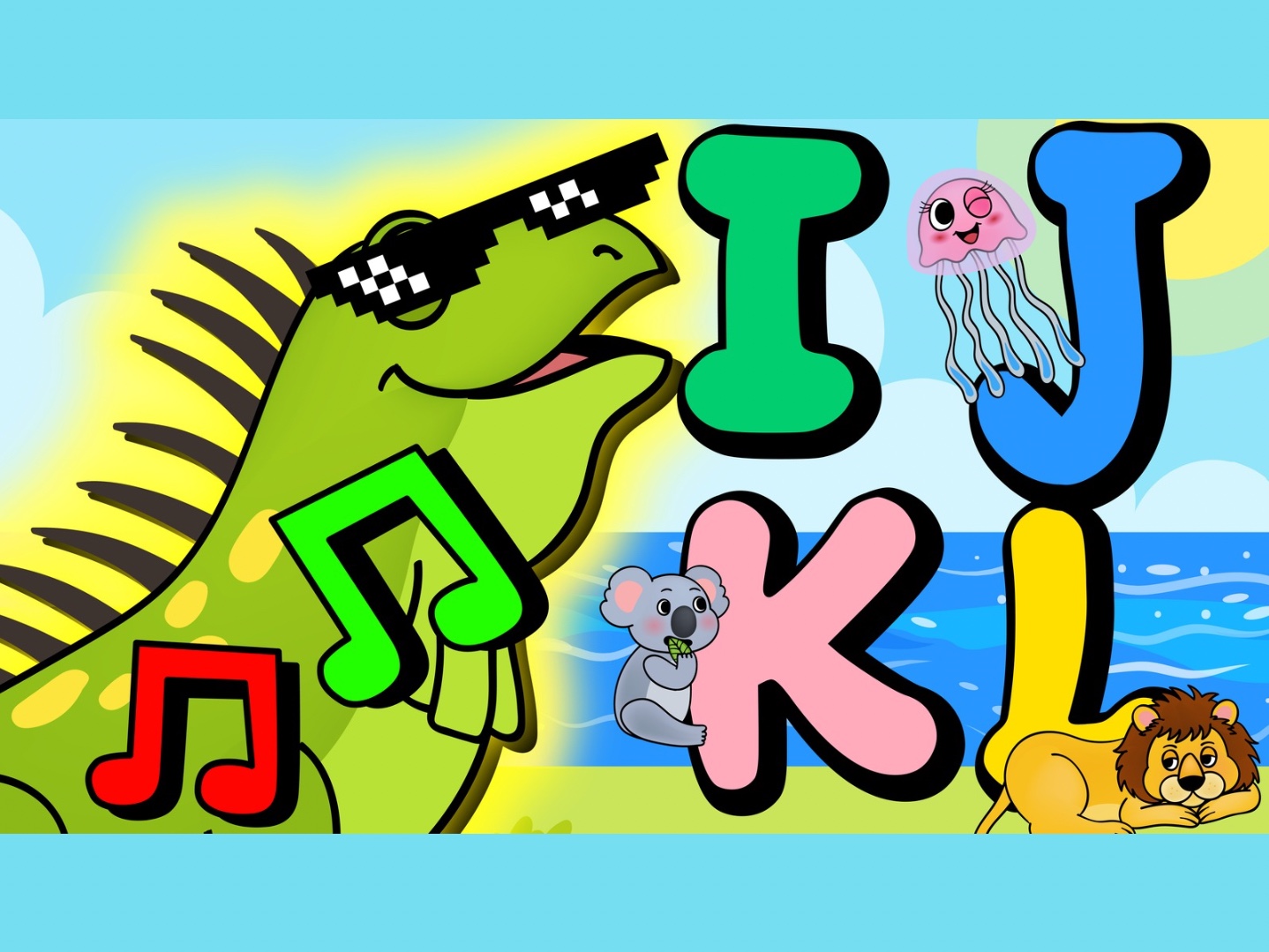 唱歌学英语 I J K L 字母歌 自然拼读歌 少儿启蒙 早教音乐|Awesome ...