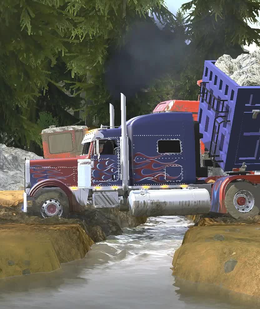 #模拟卡车驾驶游戏 #重卡 #卡车司机 #强烈推荐 #卡车运输