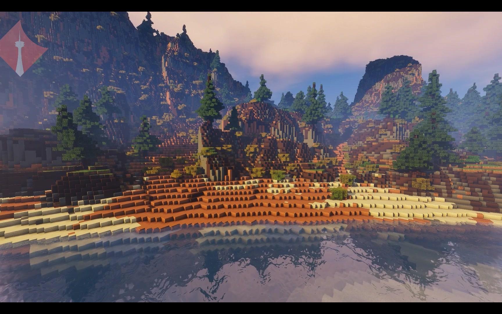 【新式创筑】Minecraft/我的世界 呕心沥血巨制 单人史诗级地形...