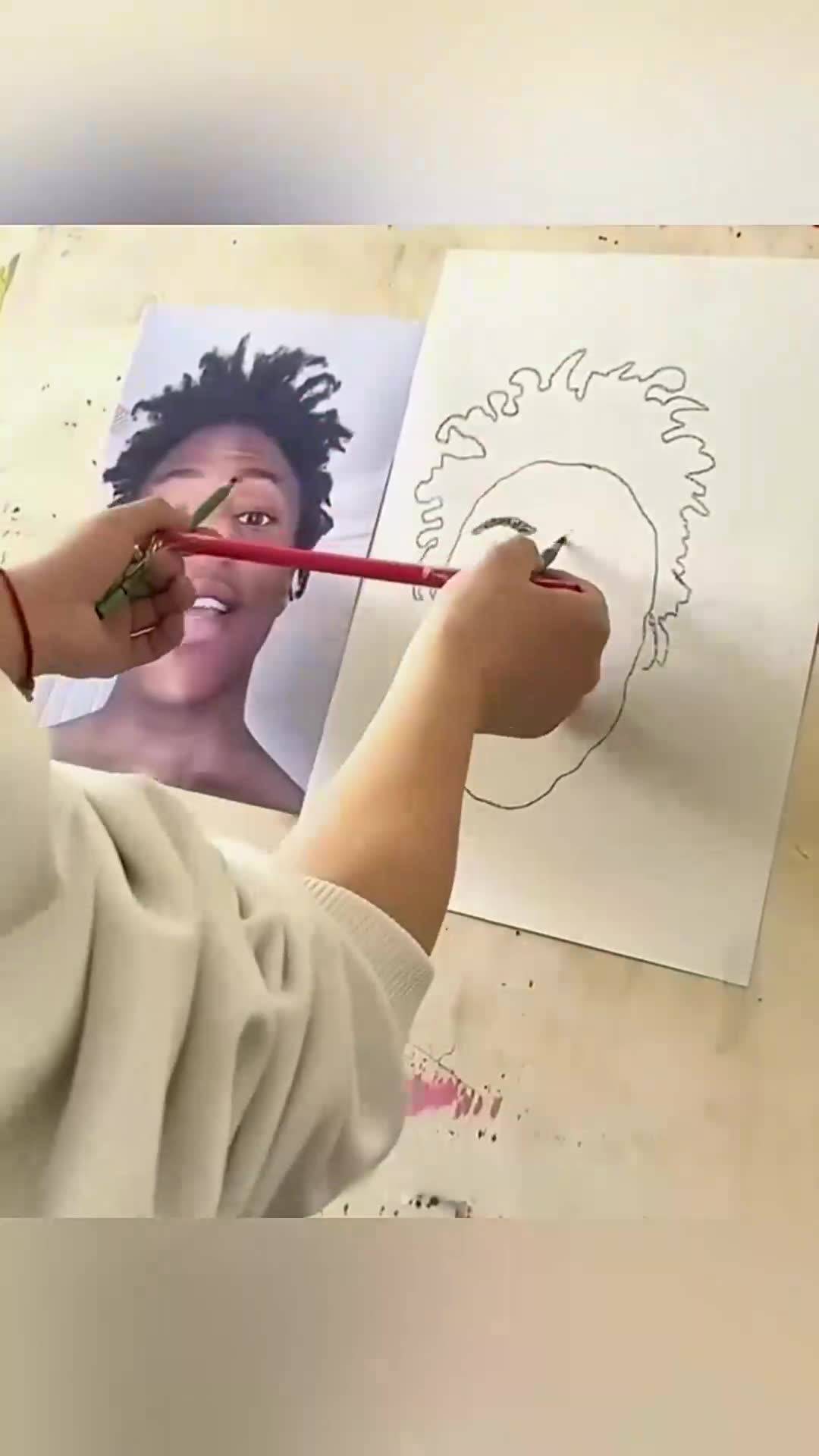 原来画画这么简单啊。