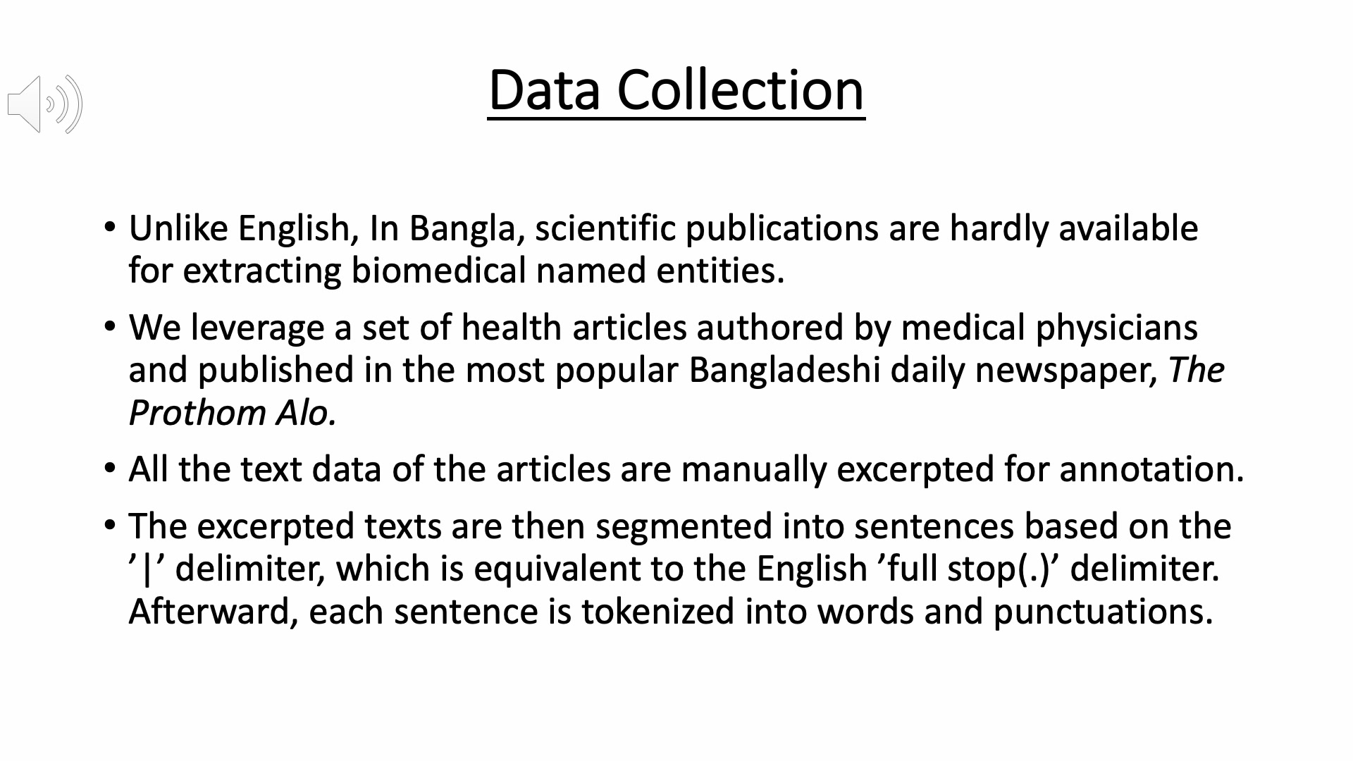BanglaBioMed:孟加拉语(孟加拉语)的生物医学命名实体注释语料库