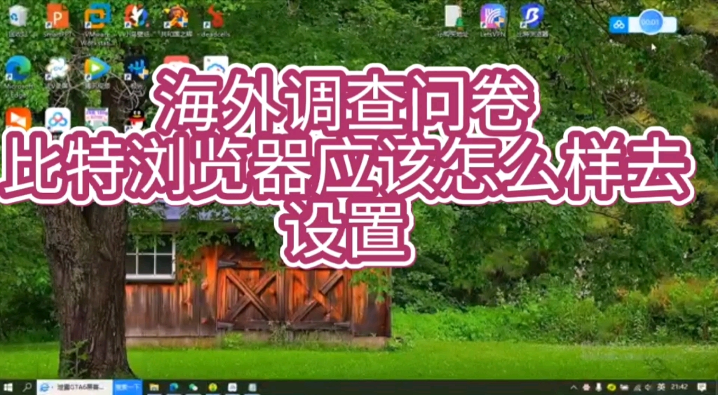 海外调查问卷之比特浏览器应该怎么样去设置?