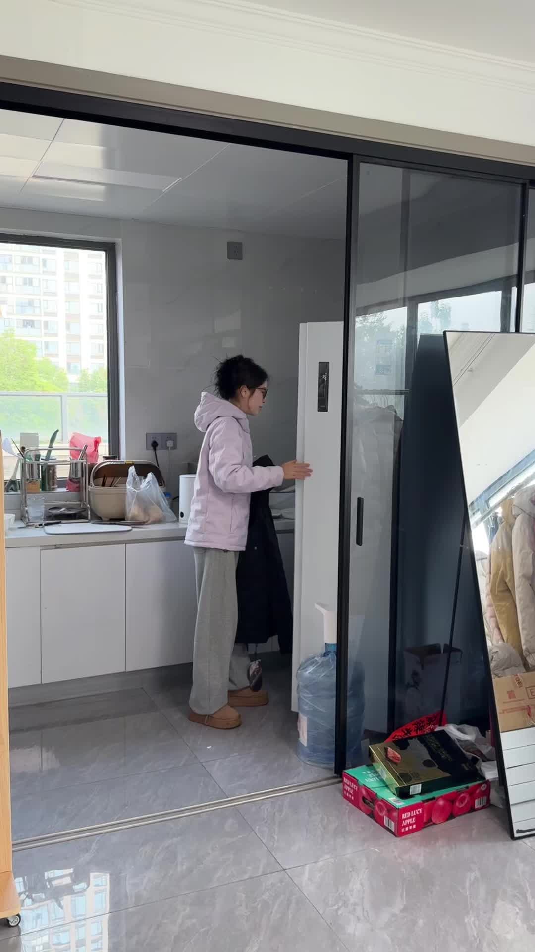 咱家有矿啊,羽绒服买了一件又一件