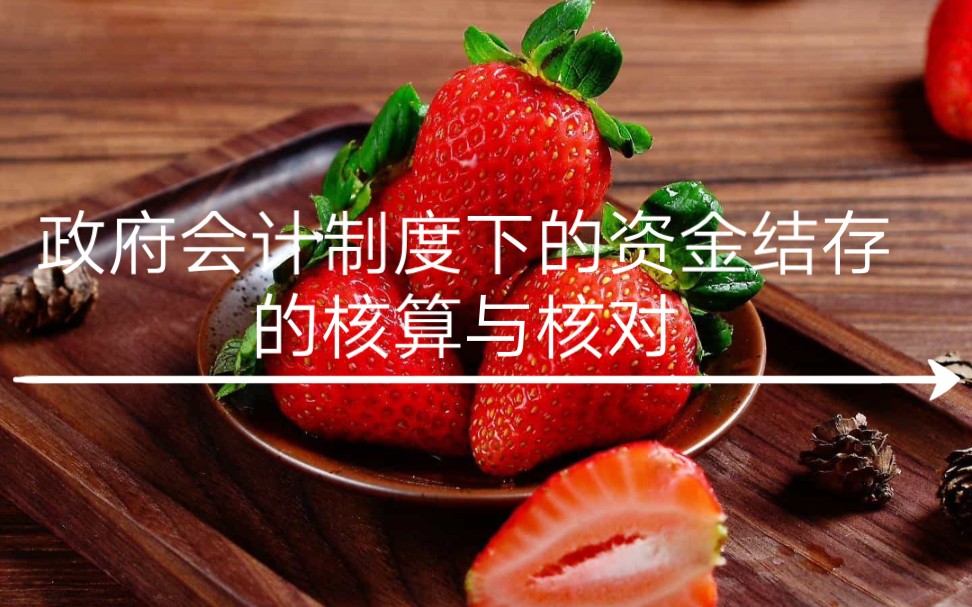 政府会计制度下,资金结存科目,如何核算与核对?