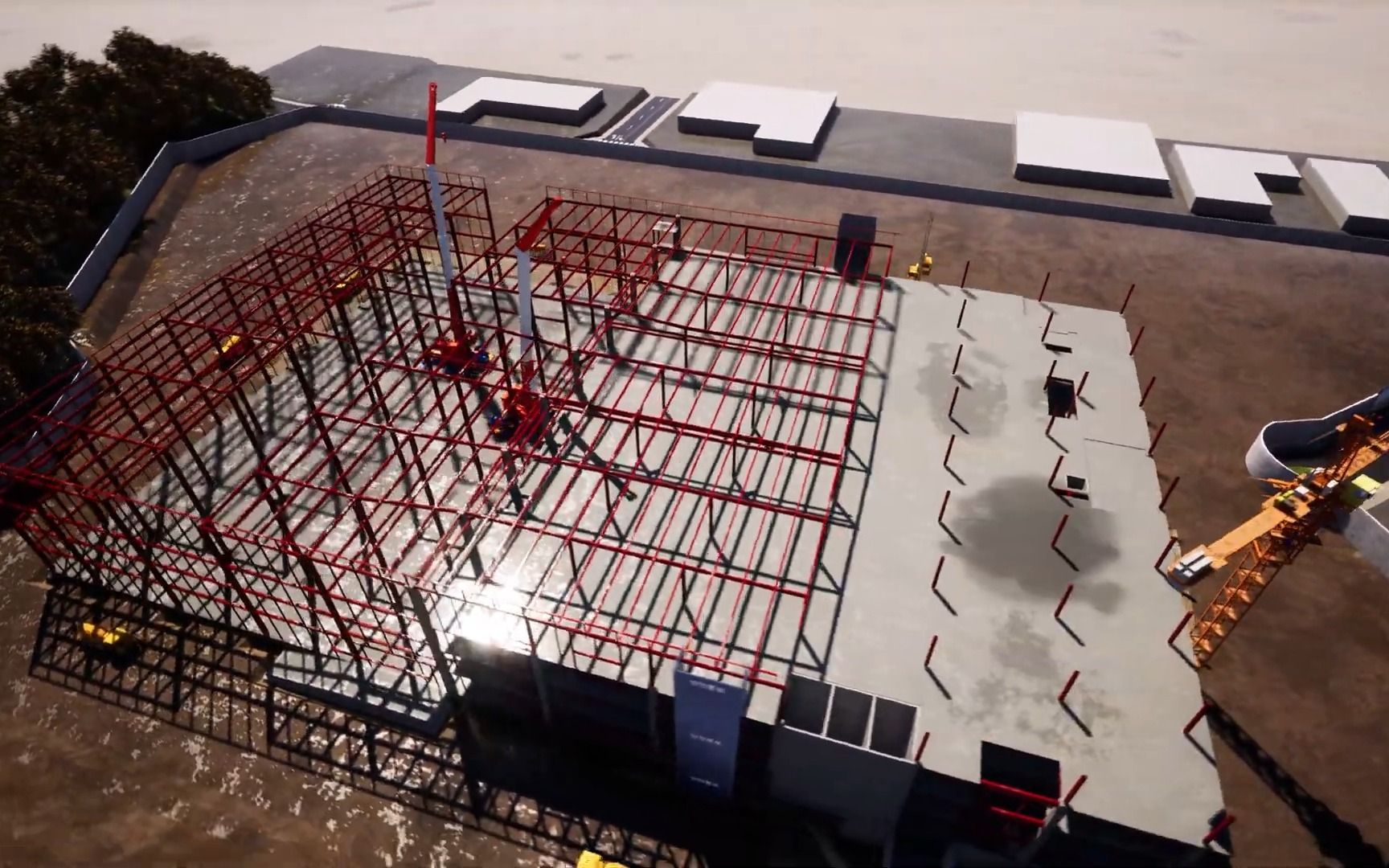 Twinmotion施工模拟4K