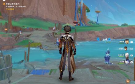 原神5.2 世界任务 魂附暝视龙,潜入营地深处 可以绕道走。