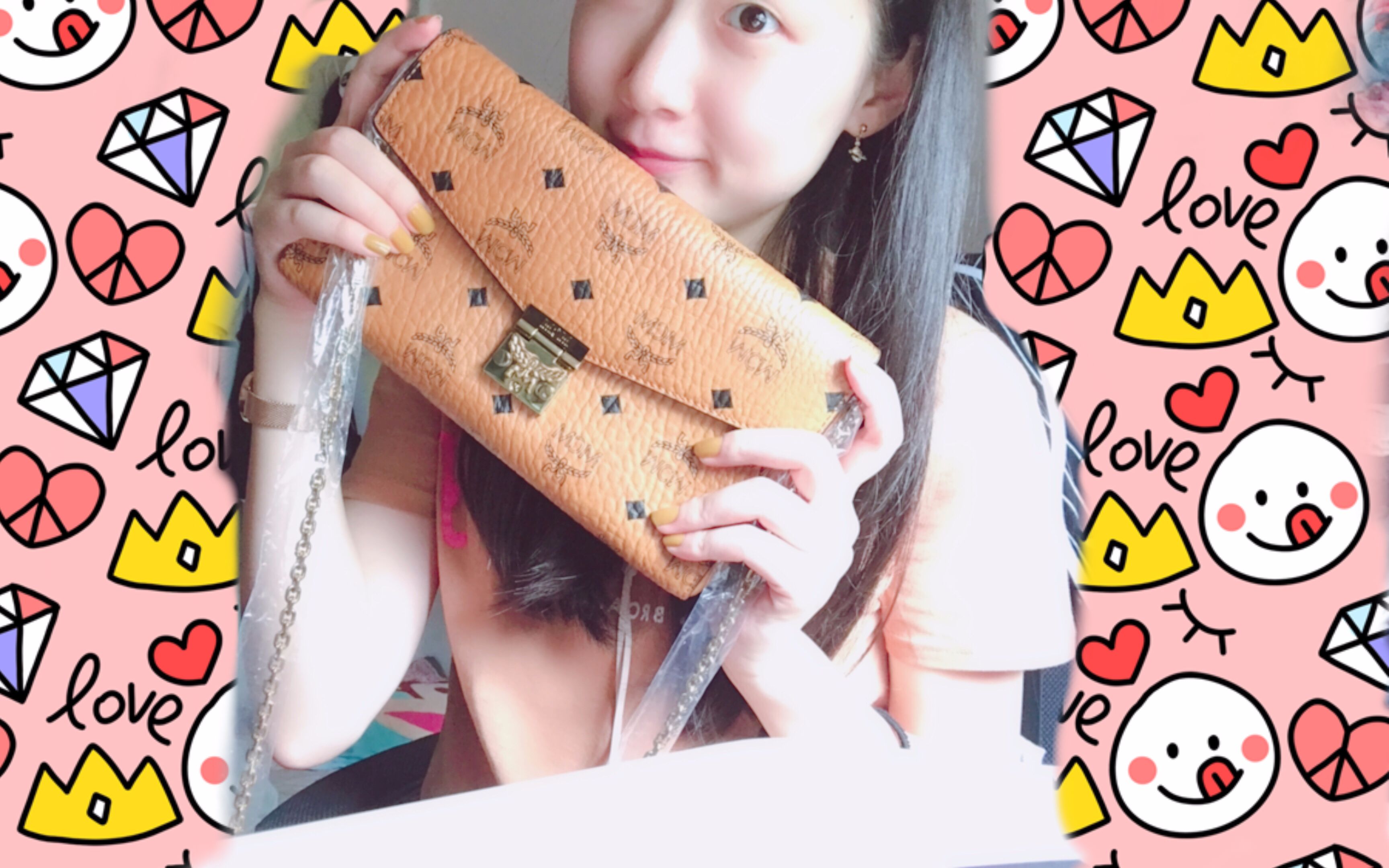 人生第一个MCM包包开箱