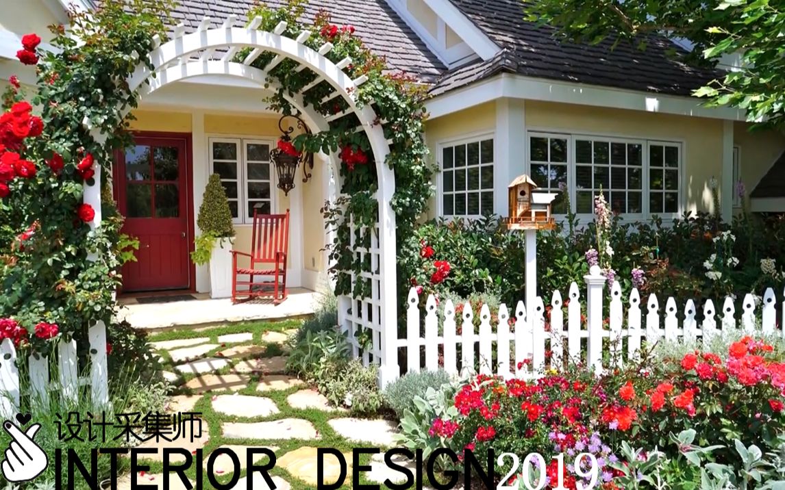 62个别墅前院 庭院花园景观设计效果参考