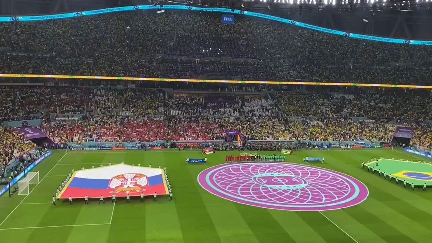 2022卡塔尔世界杯 巴西߇�߇�v߇�߇�塞尔维亚 卢塞尔体育场8万...