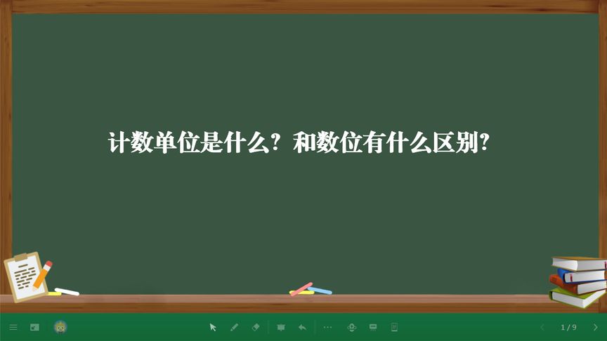 计数单位是什么?和数位有什么区别?