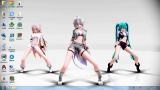 [趣酷壁纸]MMD动态桌面壁纸-MMD火辣舞蹈超炫的桌面