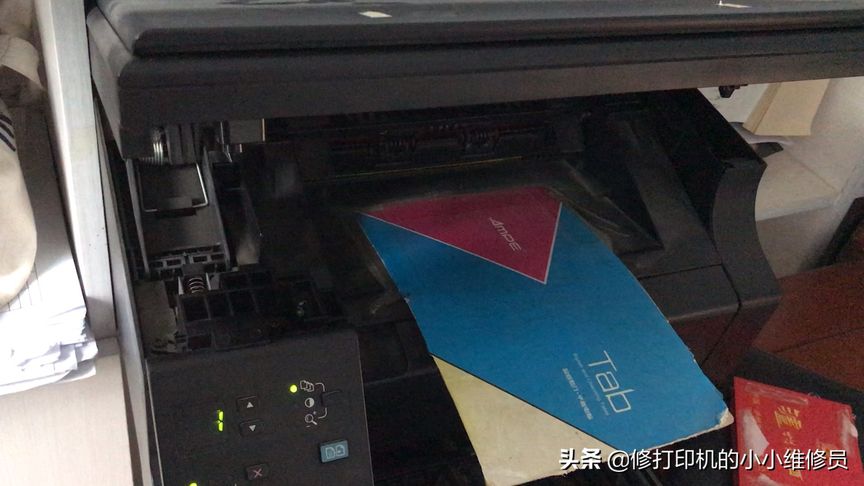 轻松解决惠普M1136打印文档正常,复印少个边不完整的问题!