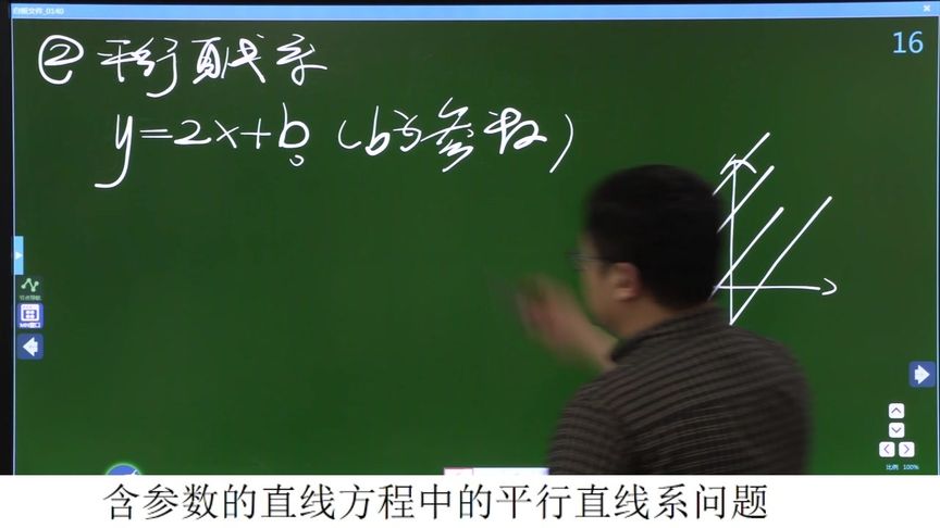 高中数学——解析几何——含参数的直线方程中的平行直线系问题