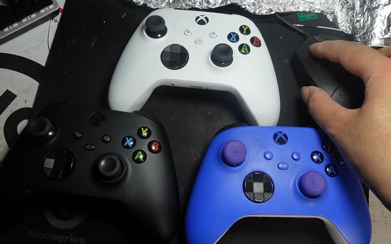 XBOX手柄维修换霍尔摇杆维修套件正式推出,从此xbox手柄用霍尔摇杆...