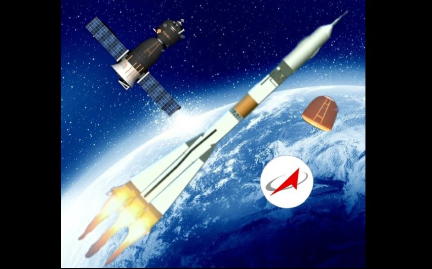 航天模拟器SFS-凱 全B站最低仿联盟MS载人飞船发射全过程返回过程