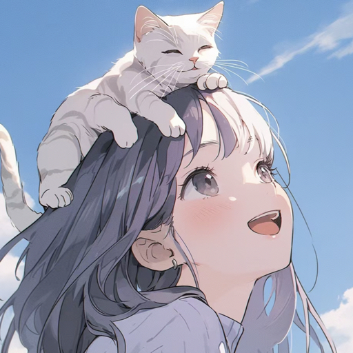 小叶子和青猫 