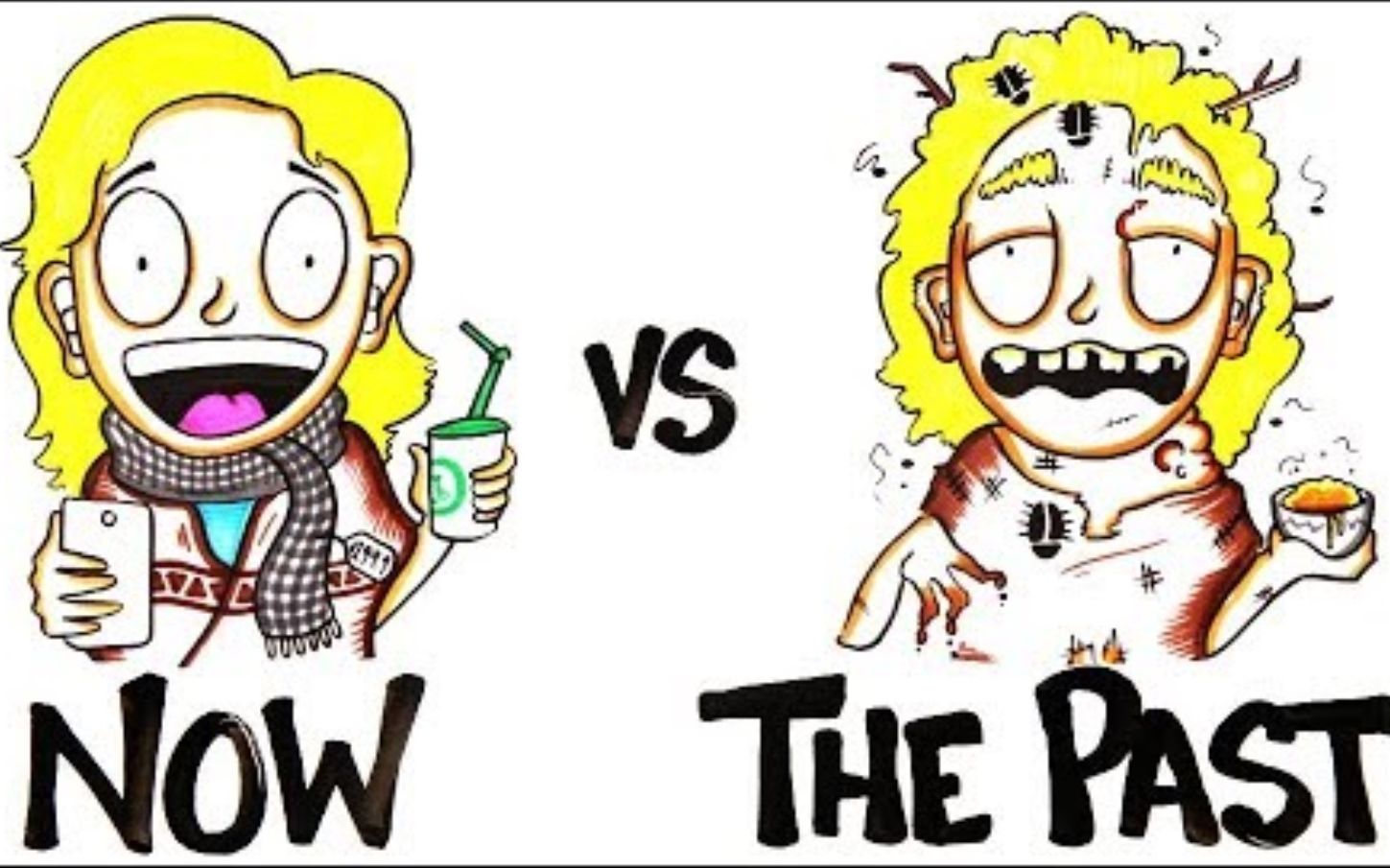 【AsapSCIENCE】现在与过去的生活对比 Your Life Now VS In The Past