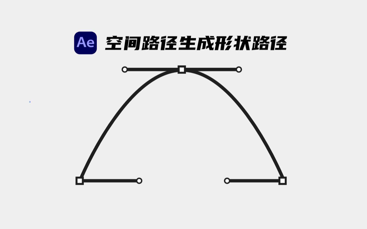 【AE】空间路径生成形状路径