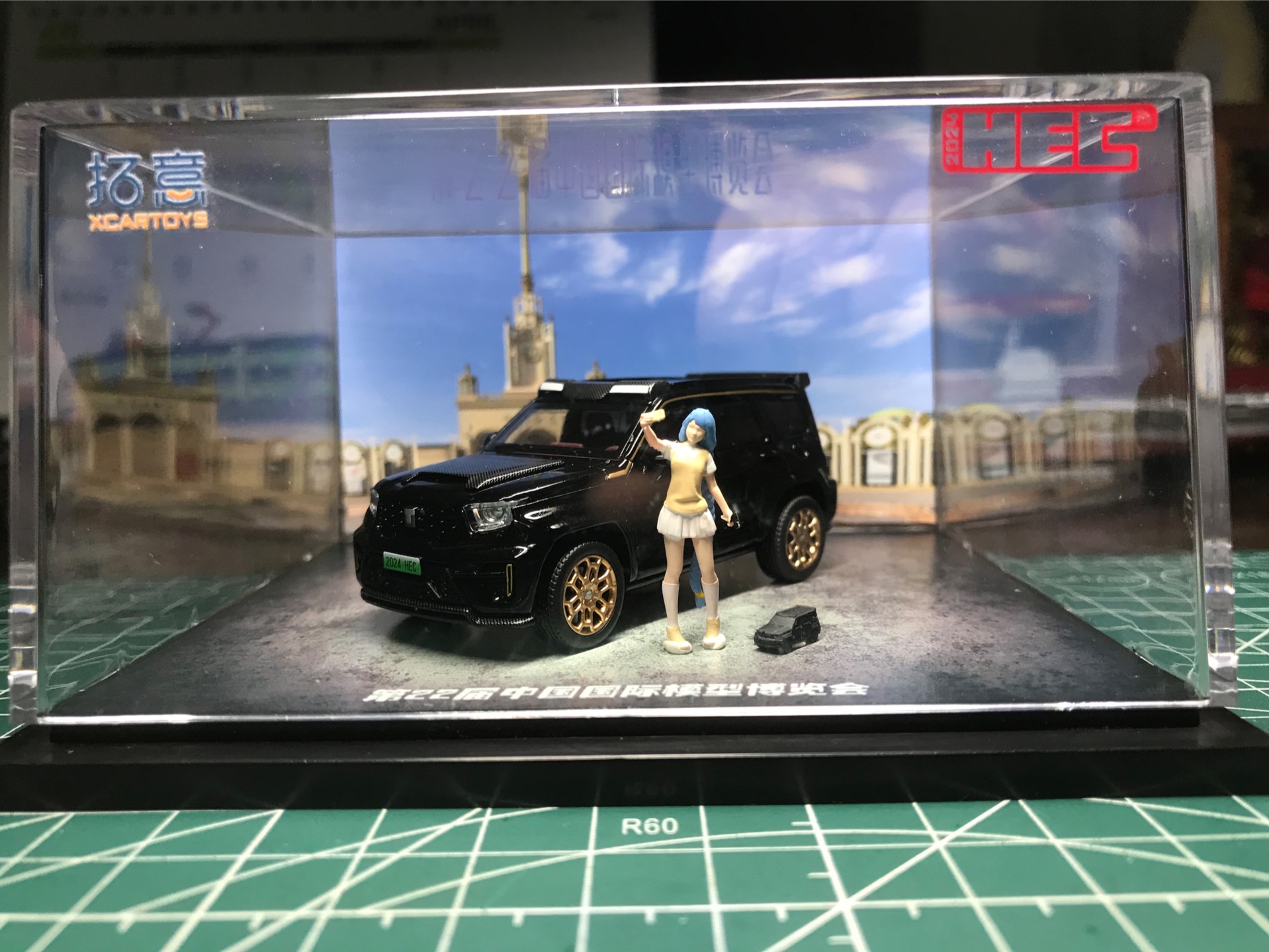 拓意2024HEC北京模型展限定1:64坦克700