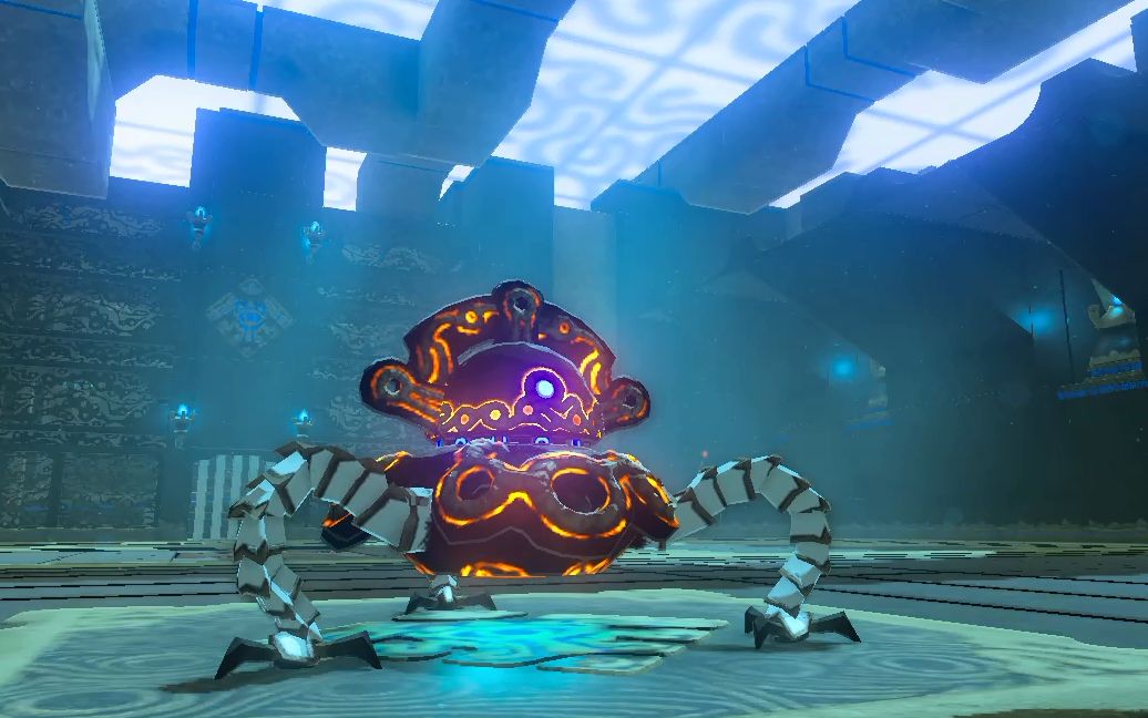 【塞尔达血月日常速刷古代核心】速刷终阶神庙SL小核心