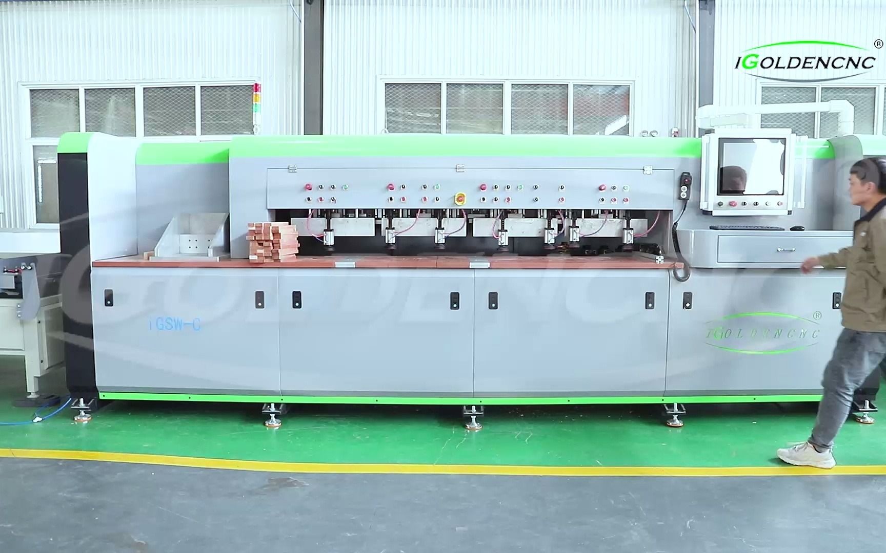 山东佳梆集团数控开榫机_榫卯加工中心 IGSW-C