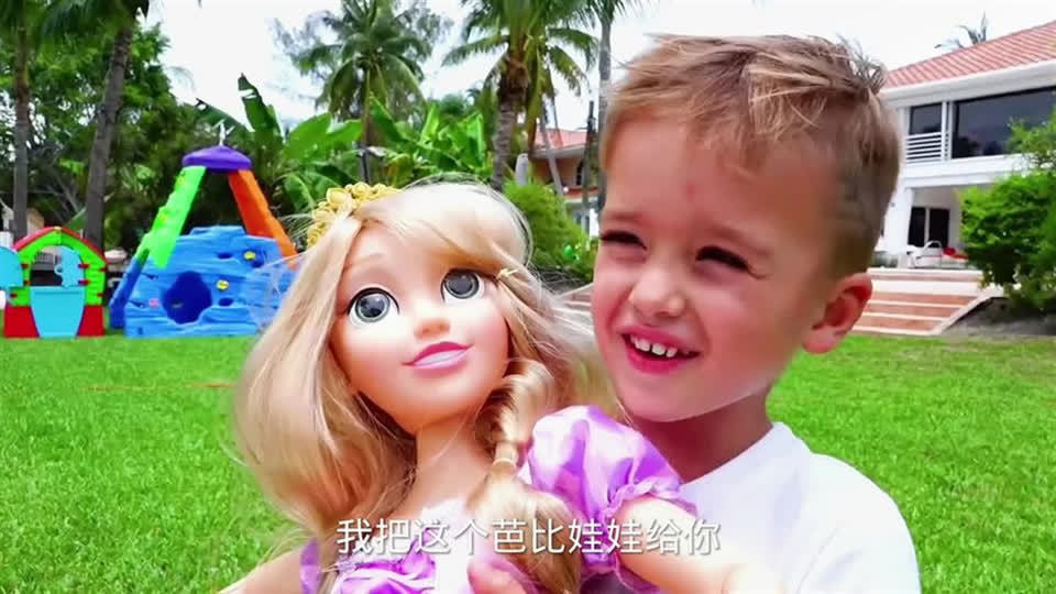 芭比娃娃亲子互动 儿童 益智 动画