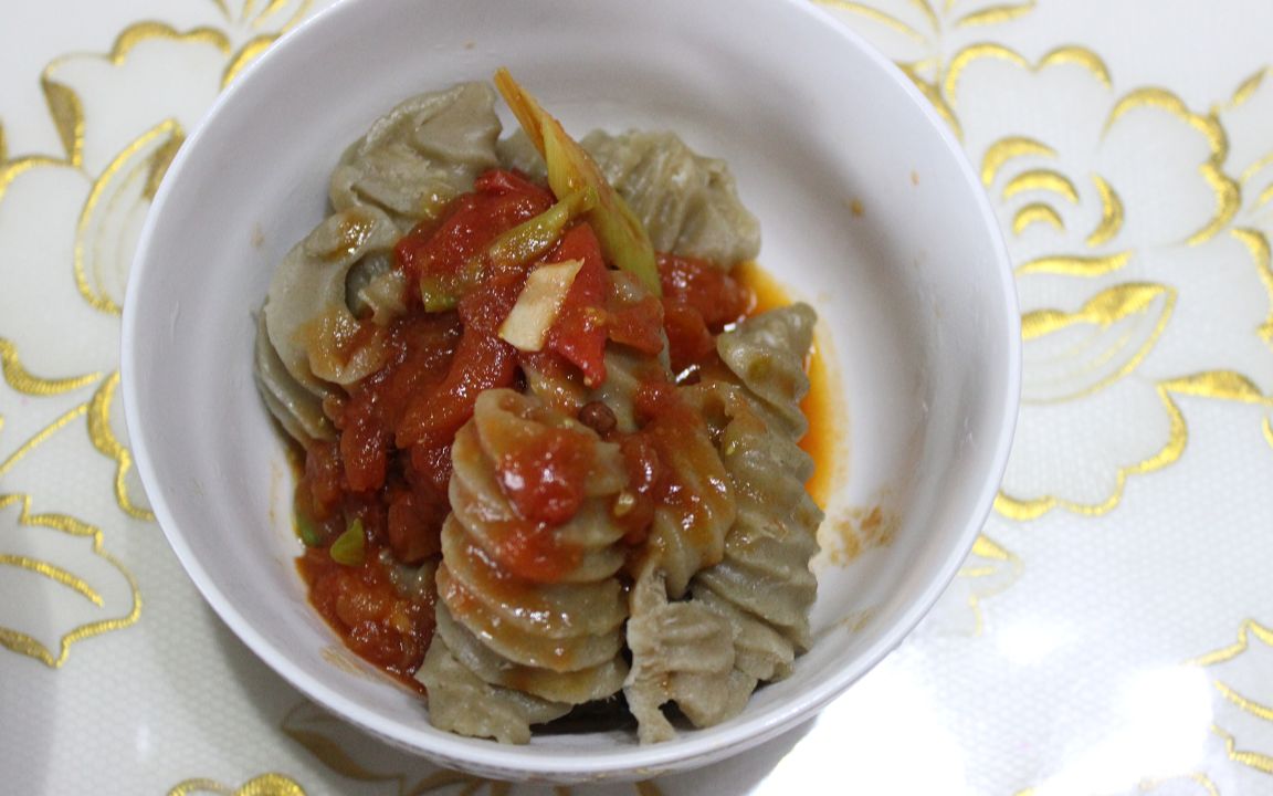 莜面卷的制作过程