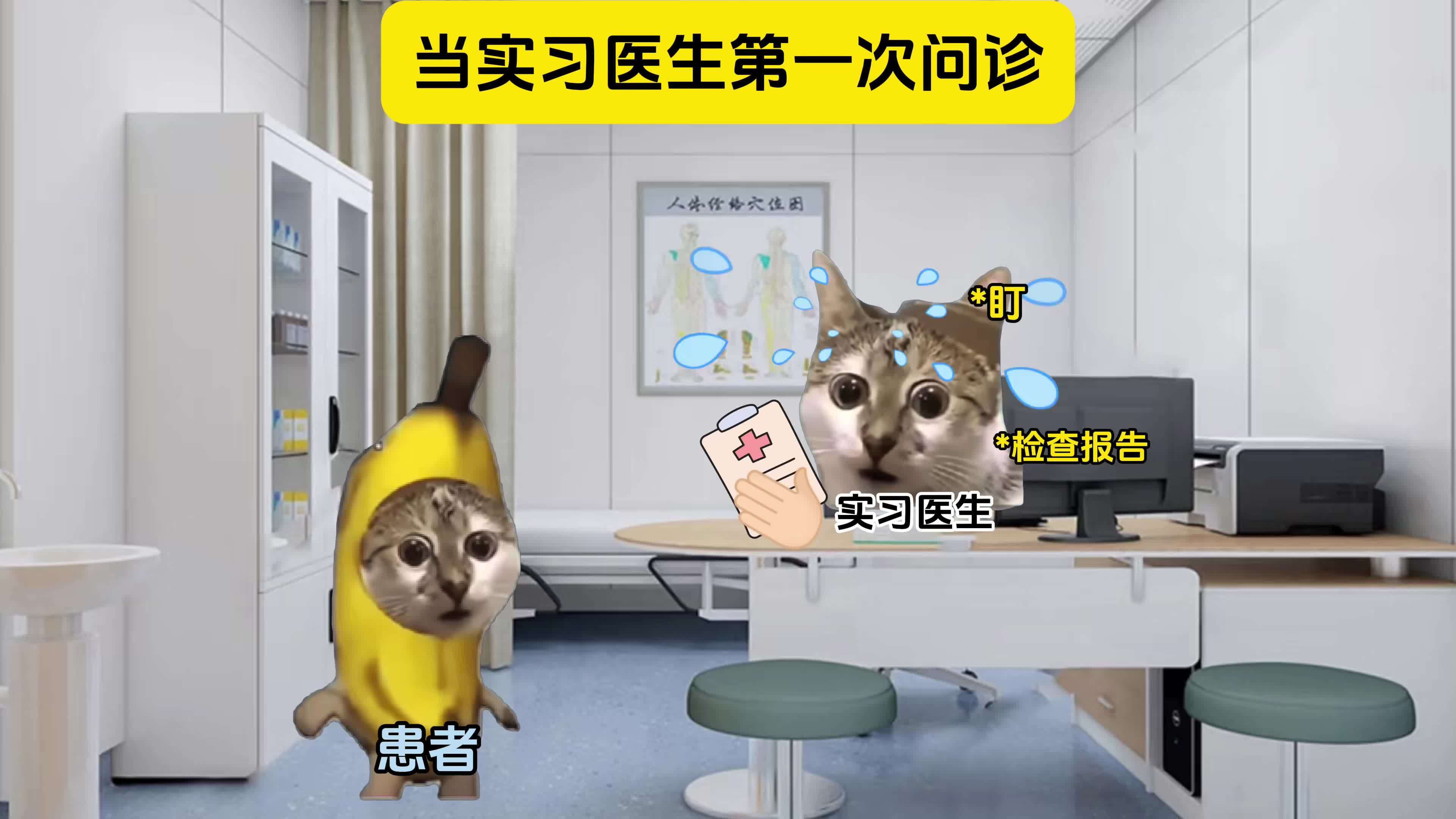 当实习医生第一次问诊