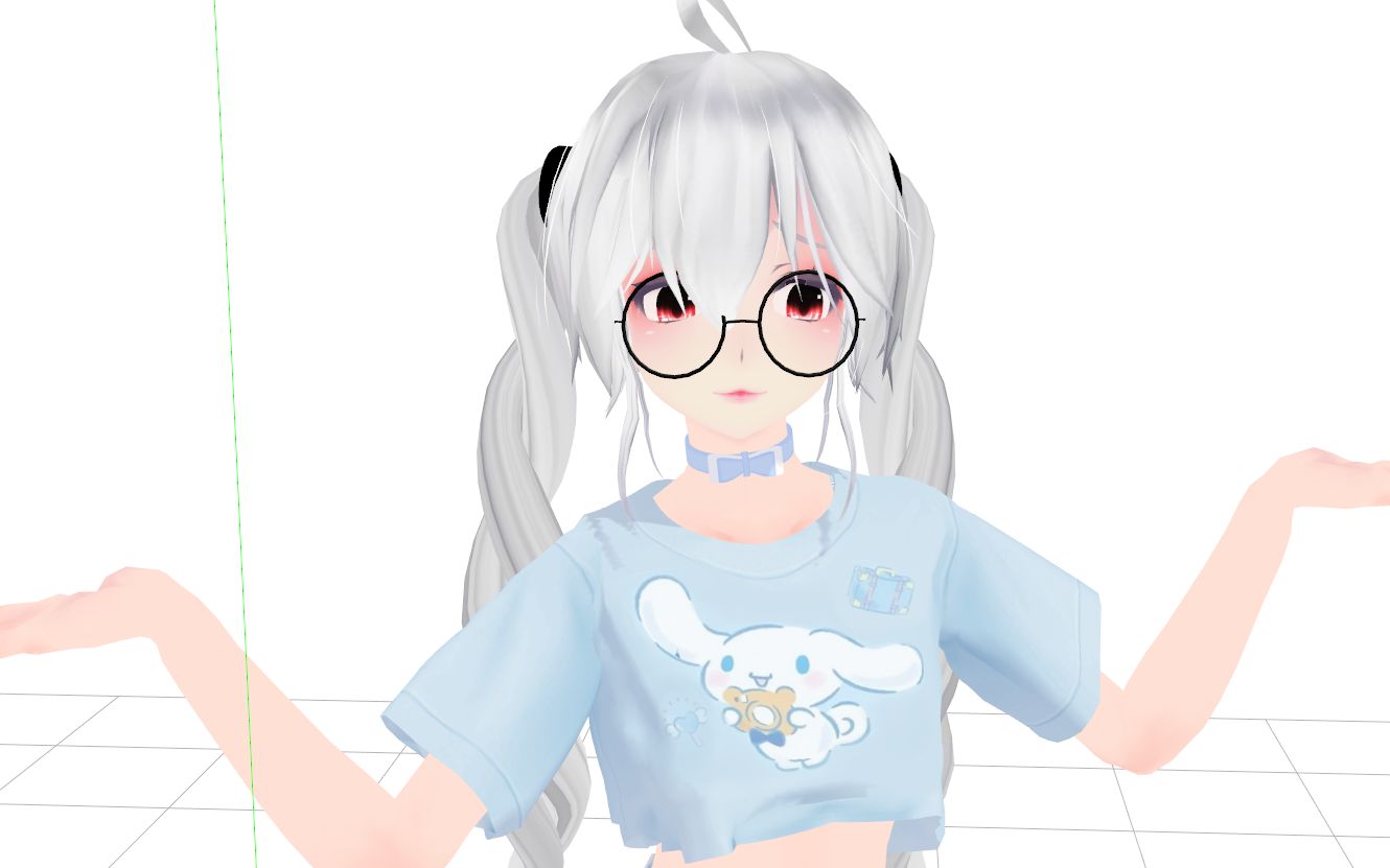 【MMD联动blender改模教程】第二、三课 改模基本原理与PE简单...