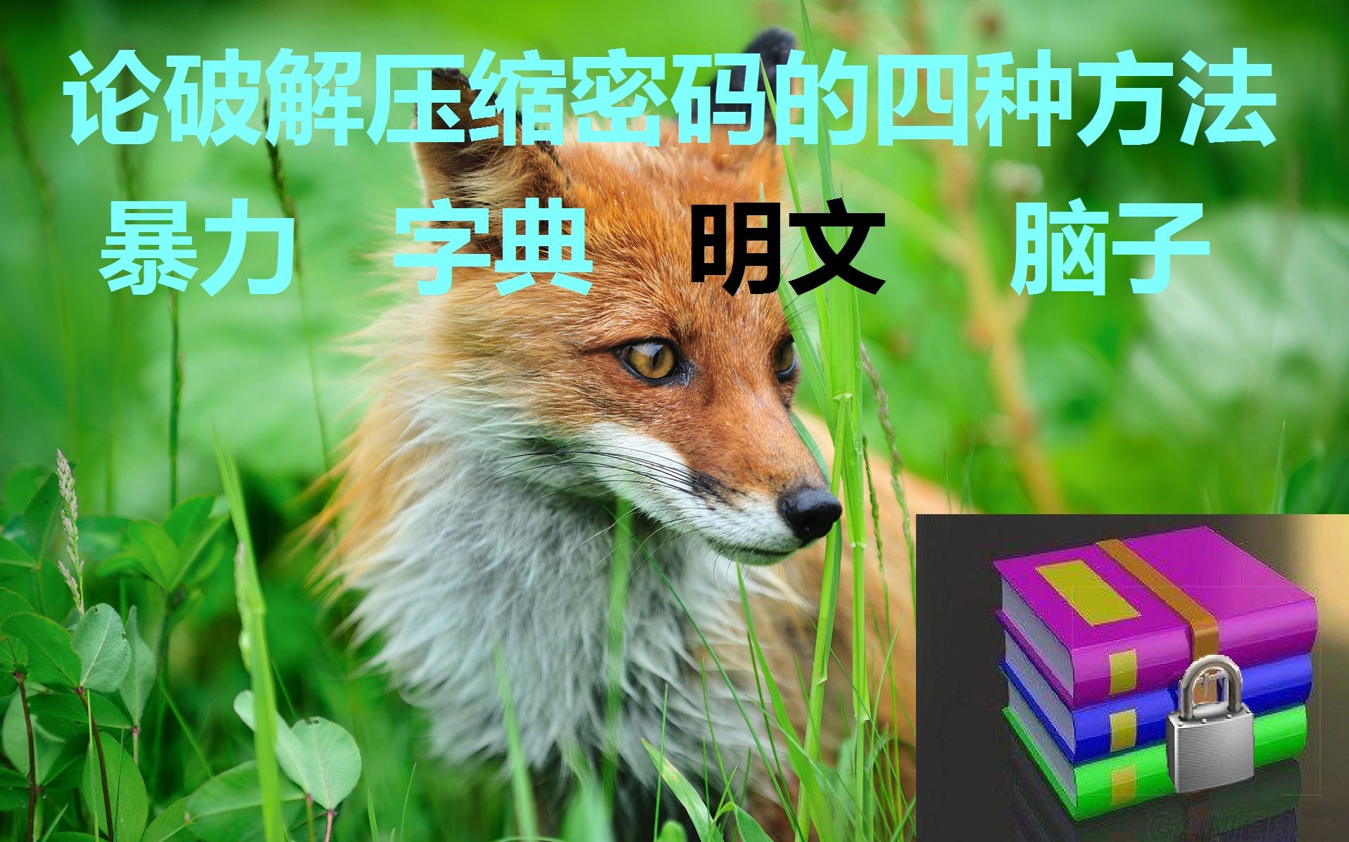 技术宅的日常_论压缩破解的四种方法