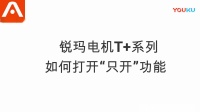 锐玛翻板车库门电机T+系列“只开功能”开启教程